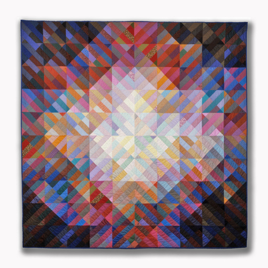 Michael James Studio Quilts : Archive : Selected work 1975 - 1984