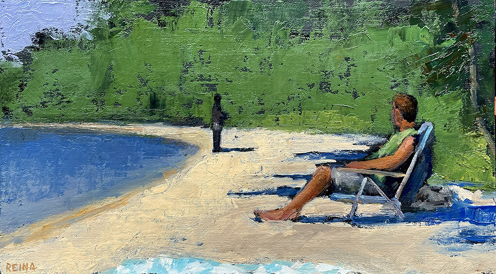 DOUG REINA : Gallery : Cigar Box Paintings