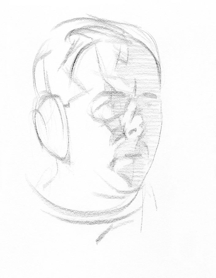 Peter Inglis Sketch Artist : Sculpture