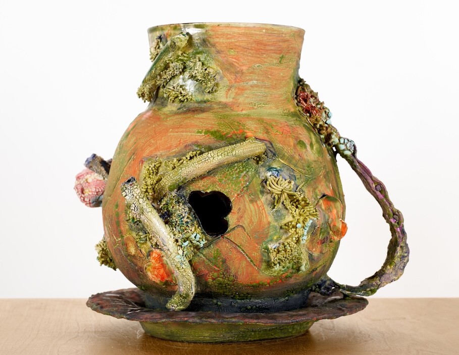 ceramic sculpture - irja bodén : ceramics : Hedgerow