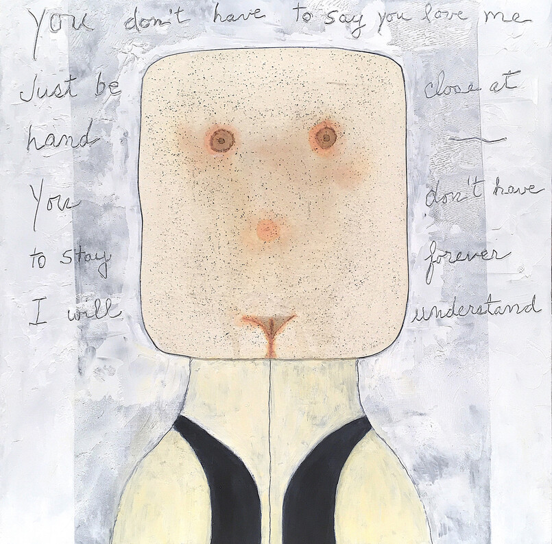 JOYCE KUBAT : WOOD PANELS : • Appropriating Myself 2