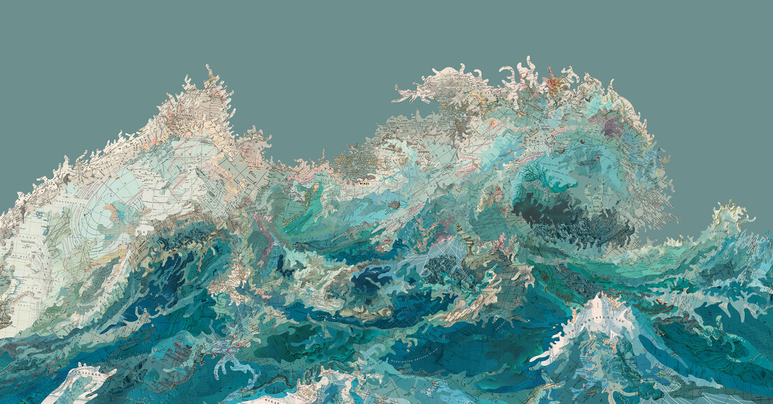 Matthew Cusick : Portfolio : Map Works