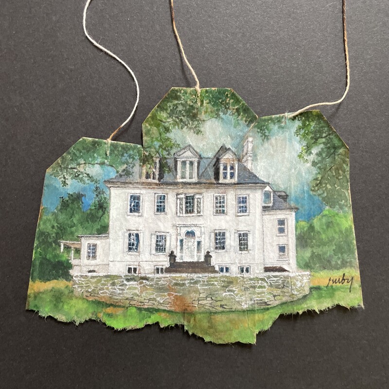 RUBY SILVIOUS : Tea bag Art : 26 Days of Tea in France (2017)