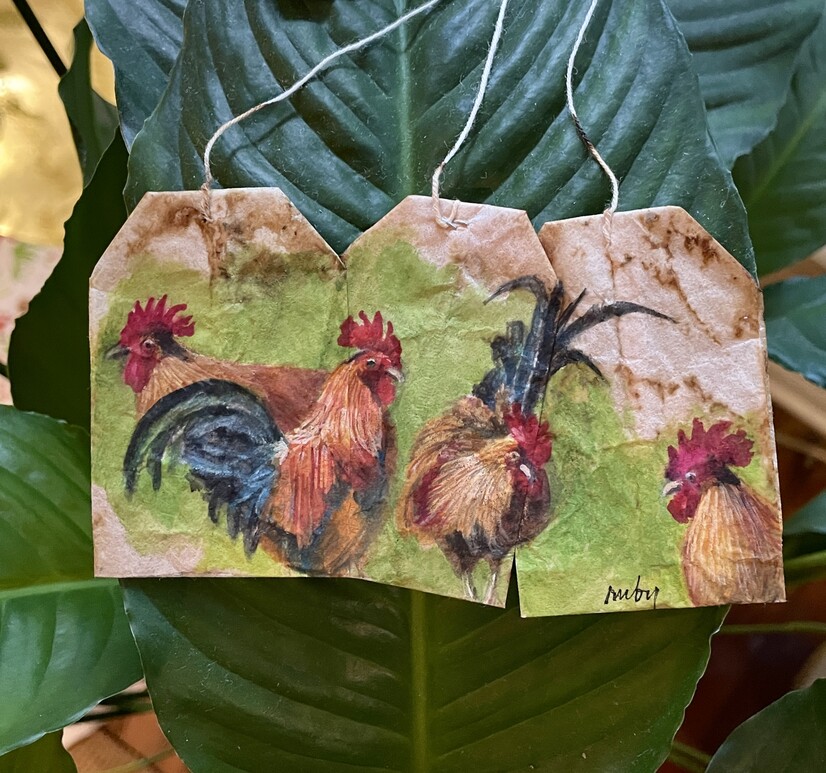 RUBY SILVIOUS : Tea bag Art : 26 Days of Tea in Japan (2016)